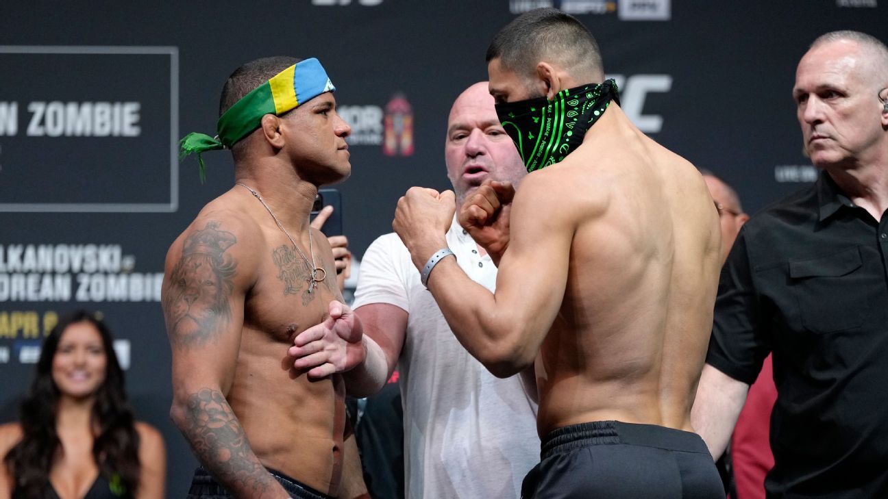 Durinho explica confusão com bandana do Brasil em pesagem do UFC Rio - ESPN