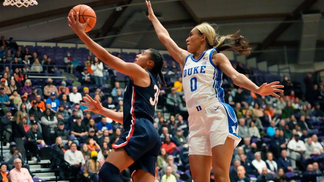 UConn, Iowa cruise into Phil Knight Legacy final clash - ESPN