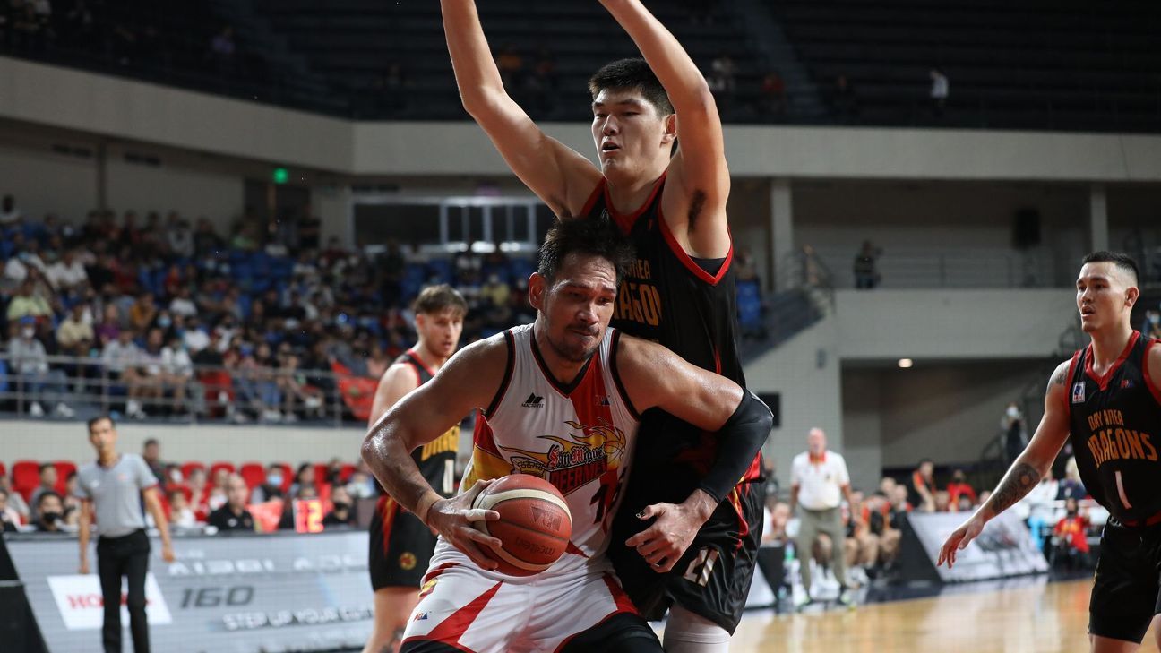 Bay Area Dragons tame San Miguel Beermen to move one win away from PBA Commissioner's Cup Finals ...