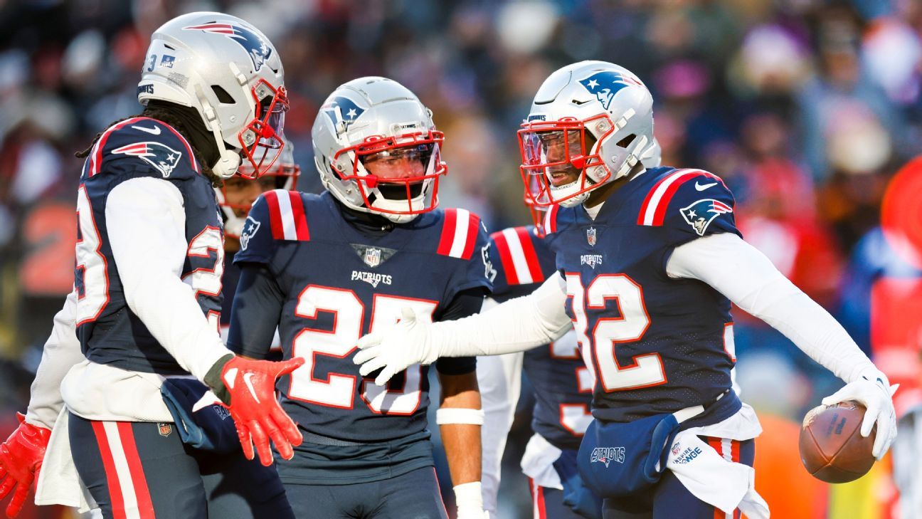 Patriots' Marcus Jones intercepts Joe Burrow for 69-yard pick-six - ESPN