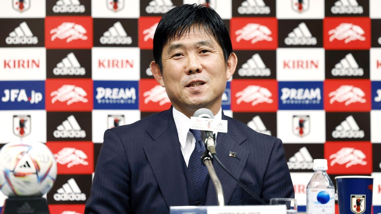 Japan reappoint Hajime Moriyasu through to 2026 FIFA World Cup - ESPN