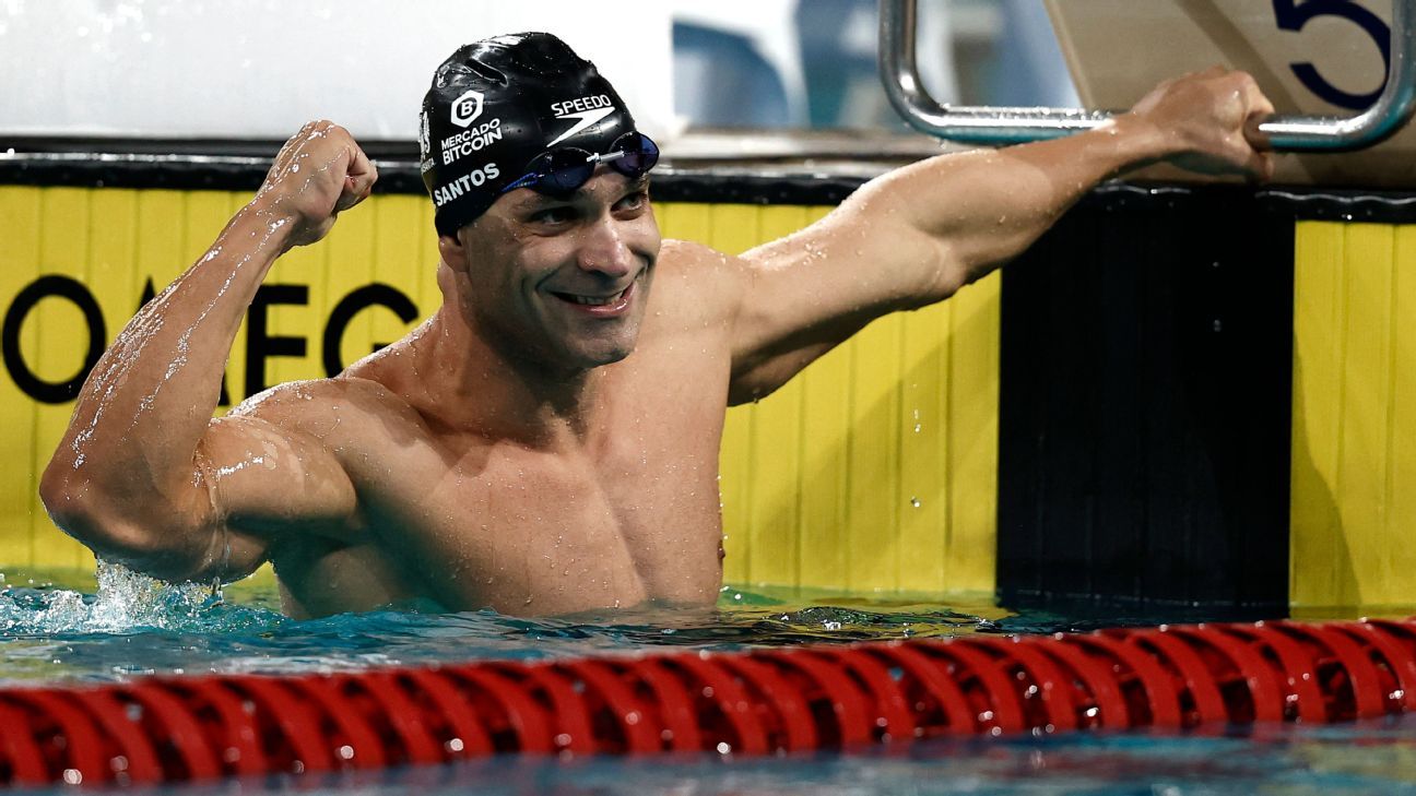 Como Nicholas Santos, lenda da natação do Brasil, foi parar no mundo do ...