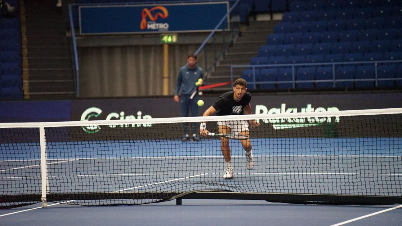 Argentina por fin se entrenó en el Espoo Metro Areena - ESPN
