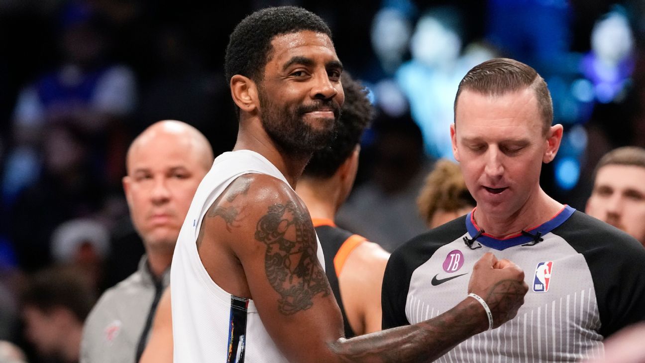 Kyrie Irving se sintió poco respetado por la oficina de los Nets - ESPN