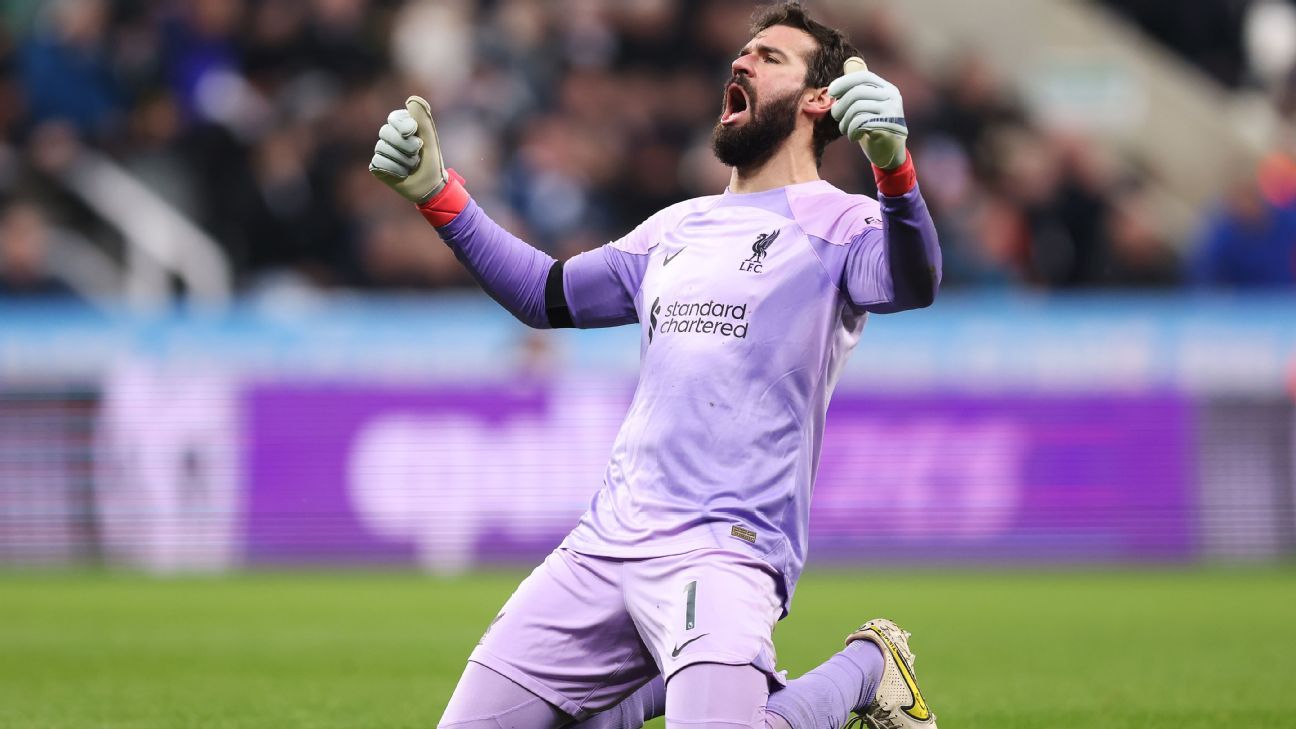 Alisson diz como Liverpool 'mudou' após ficar fora da Champions - ESPN