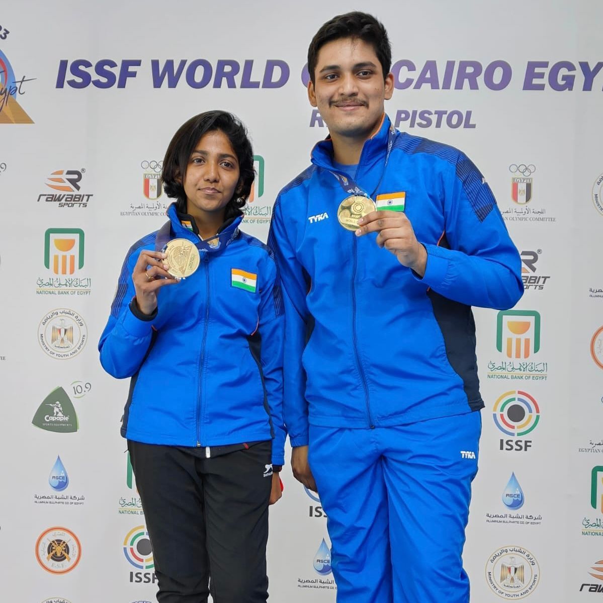 Shooting World Cup: India win mixed team gold in both 10m rifle and ...