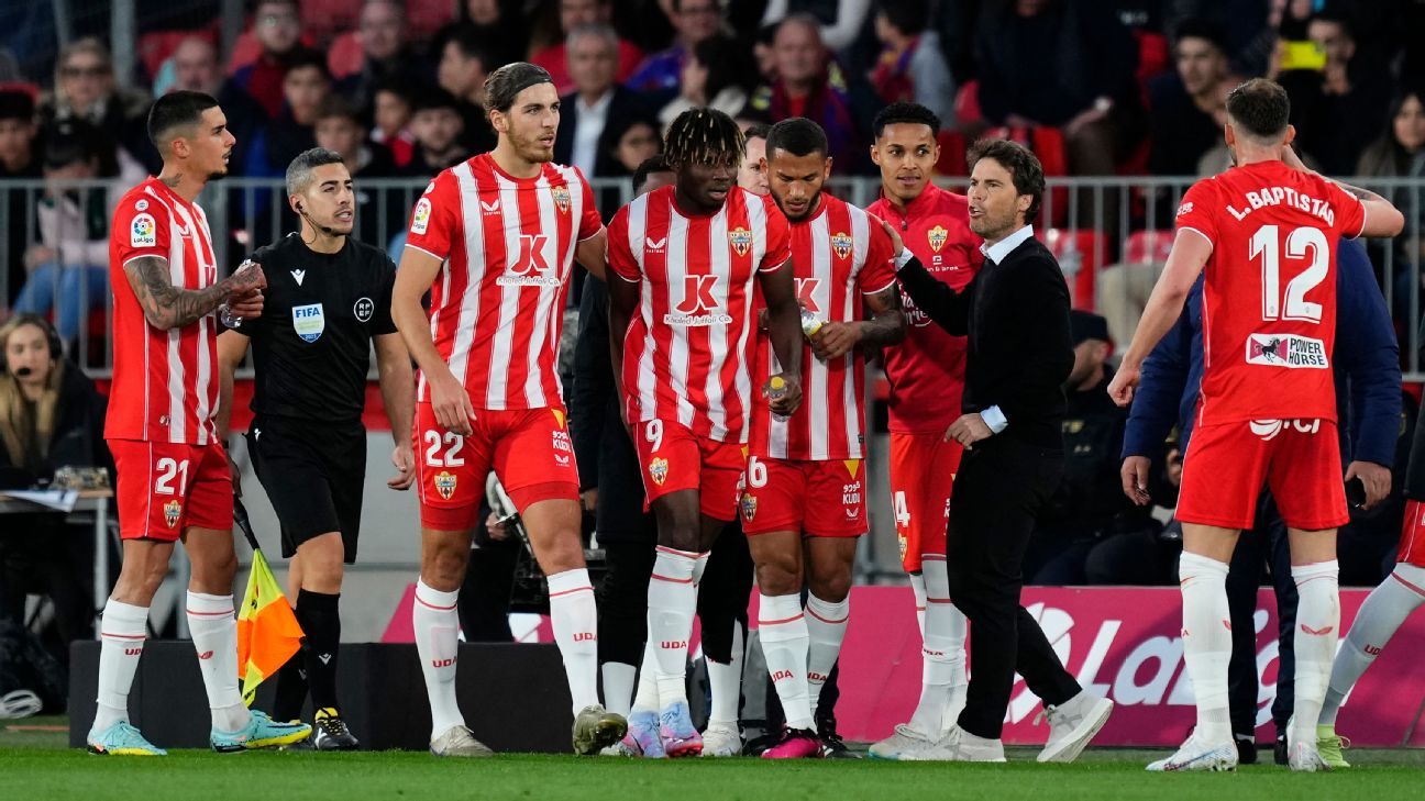 Partidazo de Luis Suárez en triunfo histórico del Almería sobre el ...