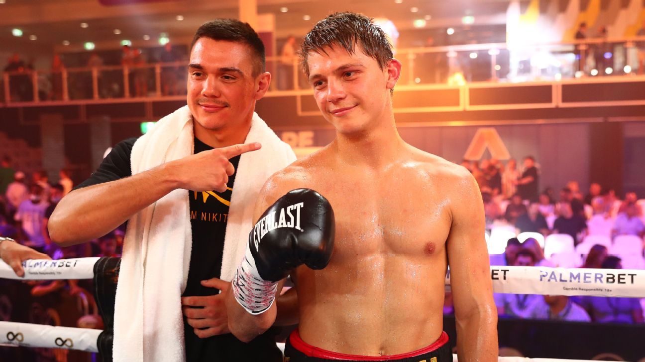 Nikita Tszyu, hijo de Kostya y hermano de Tim, se adjudica título ...