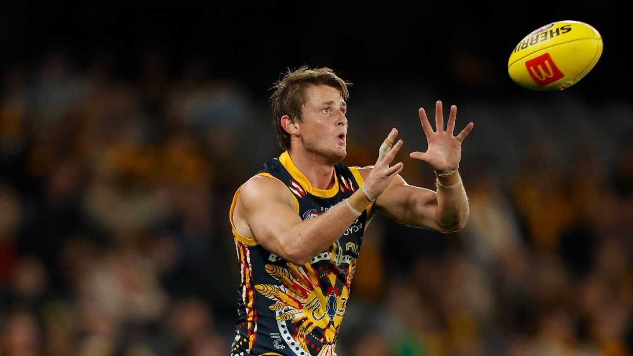 AFL Adelaide Crows re-sign free agent Matt Crouch until 2025 - ESPN