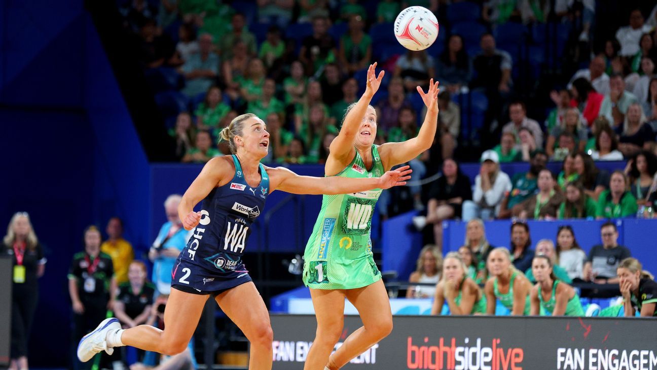 West Coast Fever pip Vixens in Super Netball thriller - ESPN