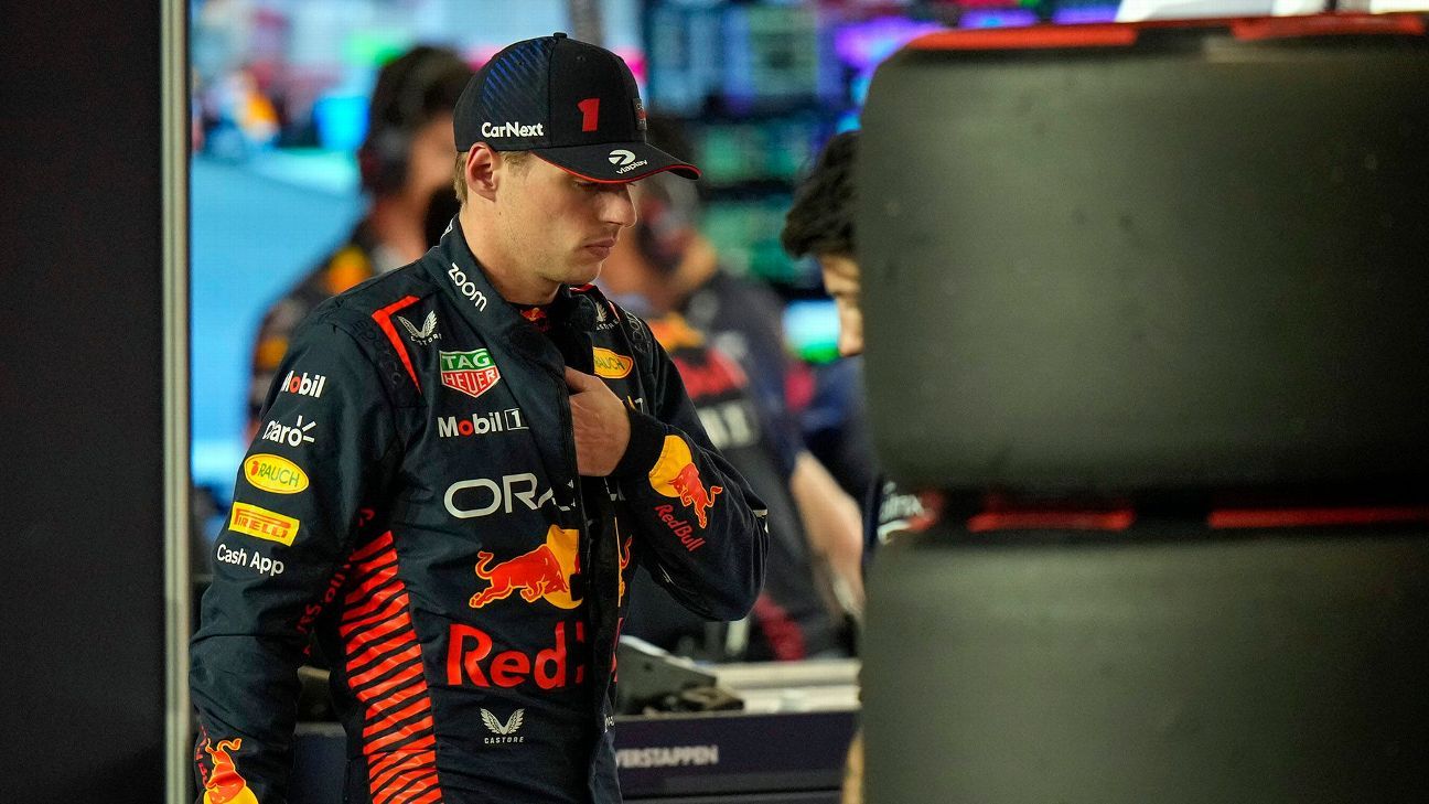 Fórmula 1: Max Verstappen sufrió un inesperado abandono en la clasificación y Checo Pérez hizo ...