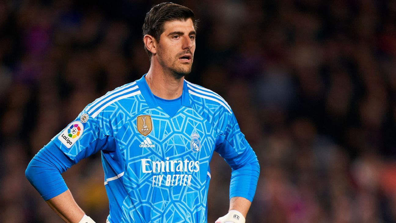 Courtois: "Hay que ser honestos, son cuatro partidos de diferencia" - ESPN