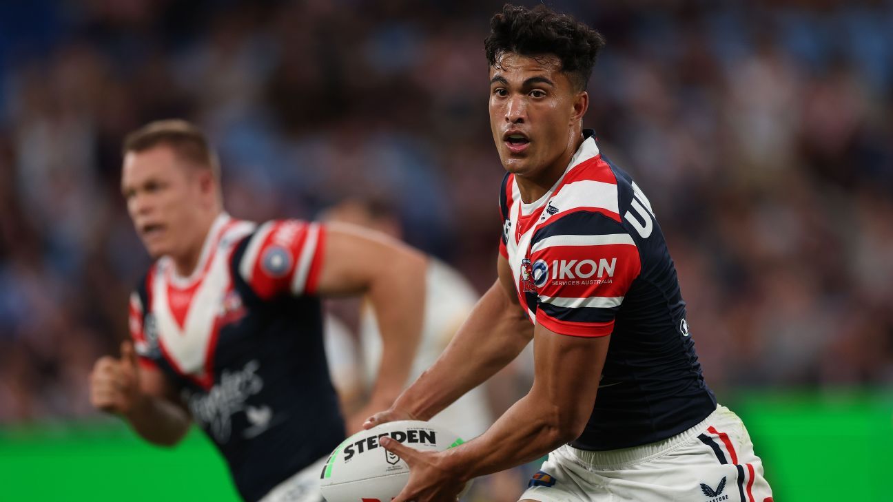 NRL Round 5 Joseph Suaali'i key in Roosters win after James Tedesco ...