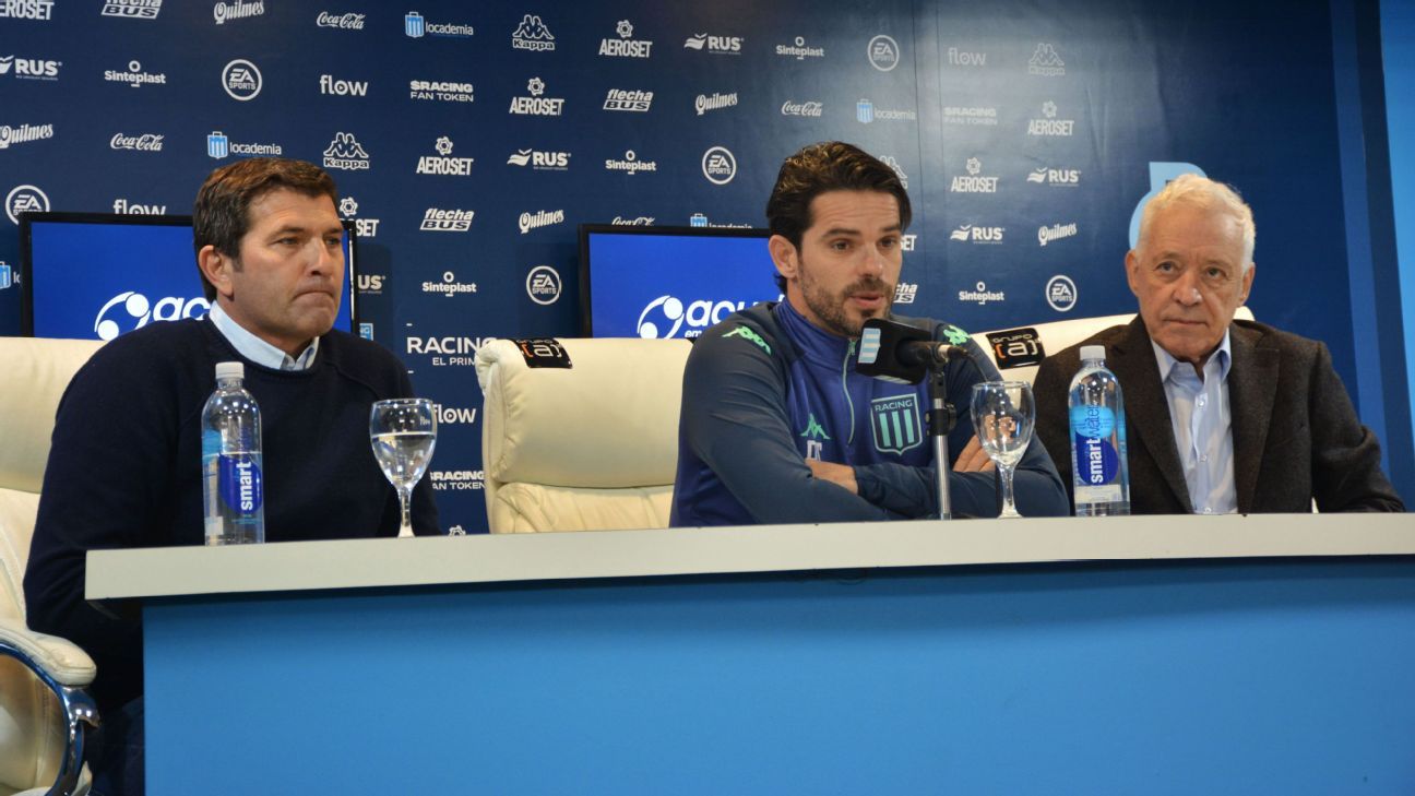 El Mago Capria salió a bancar al Fernando Gago, DT de Racing - ESPN