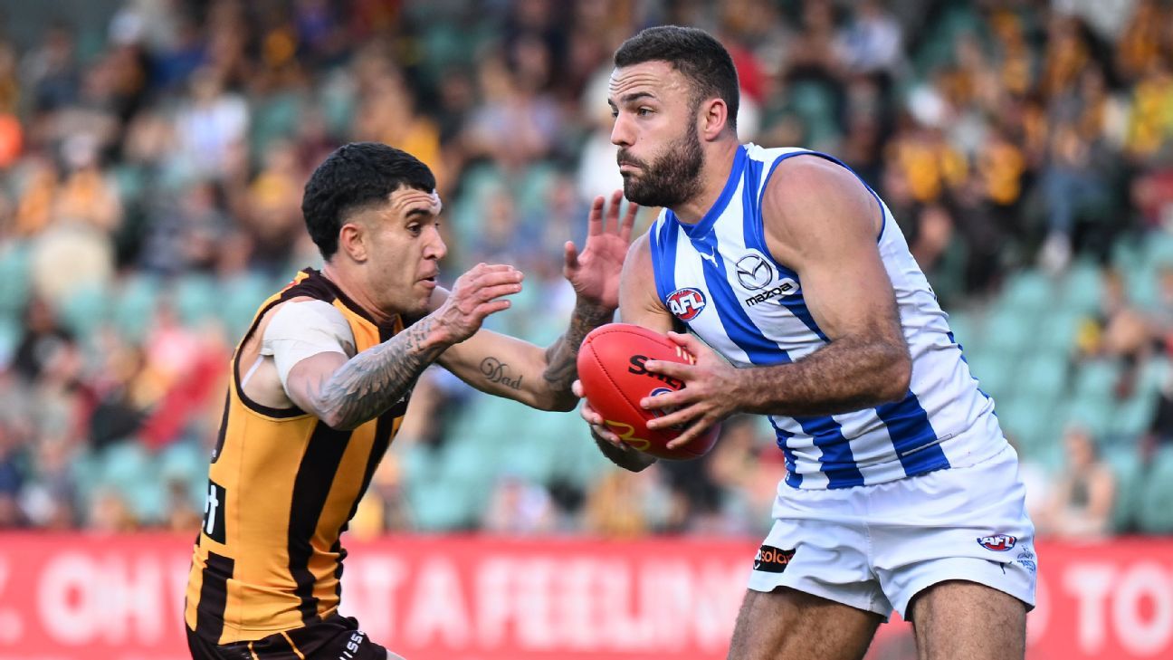 North's Logue, Blues' Acres to challenge AFL bans - ESPN