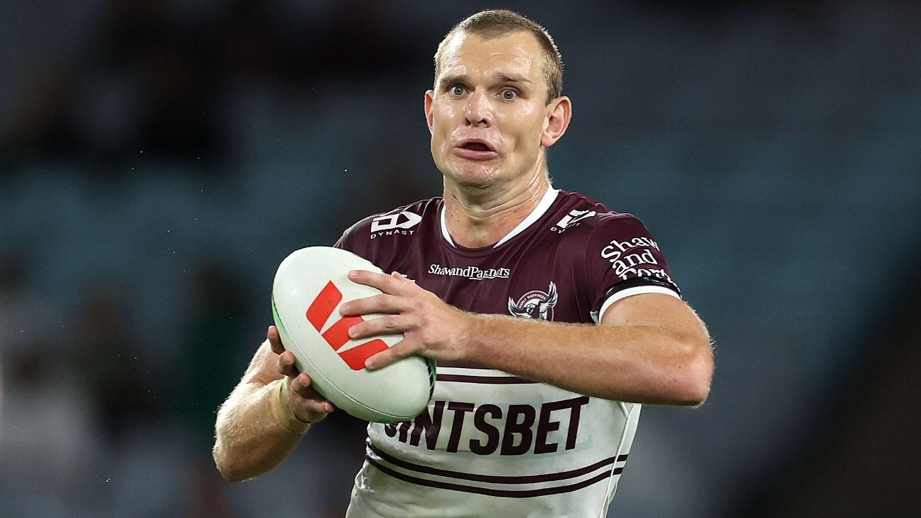 NRL Manly Sea eagles Tom Trbojevic Anthony Seibold - ESPN
