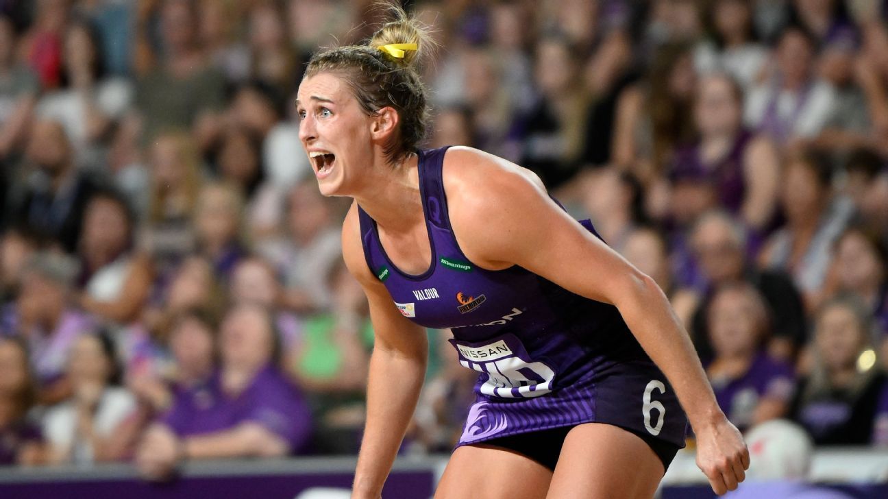 High lows captaincy Gabi Simpson reflects Firebirds career - ESPN