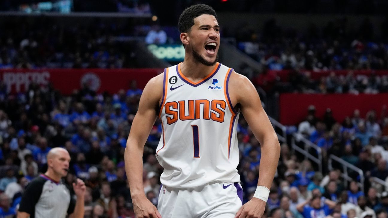 Booker castiga a los Clippers y con emotiva victoria da la ventaja a ...
