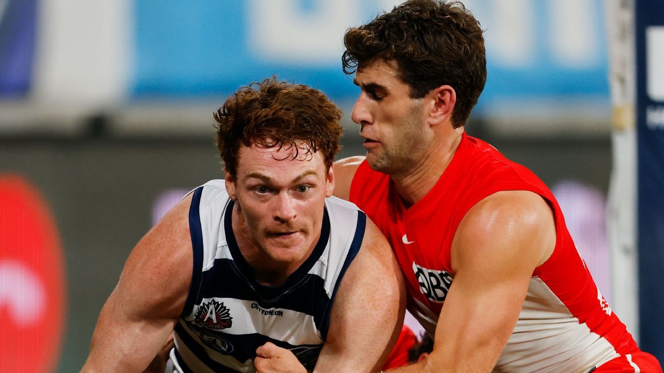 AFL Sydney Swans Robbie Fox to miss with concussion after Duncan hit - ESPN