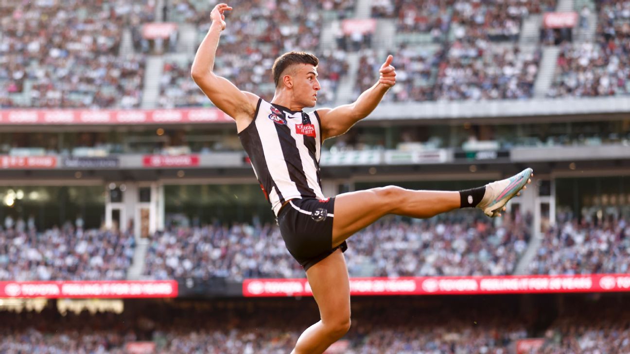 Collingwood run down Essendon in Anzac Day classic - ESPN