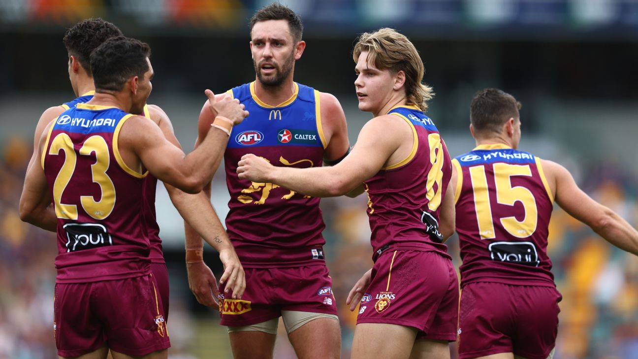 Will Ashcroft kicks miracle goal as Brisbane Lions beat Fremantle - ESPN