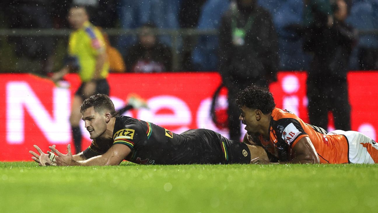 NRL Round 9 Hits and Misses Jahream night for Tigers fullback - ESPN