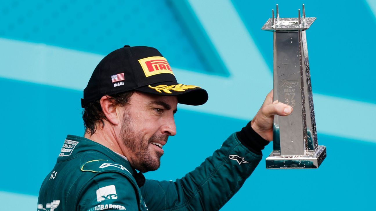 Fernando Alonso: Un podio parecía increíble y ya van cuatro - ESPN