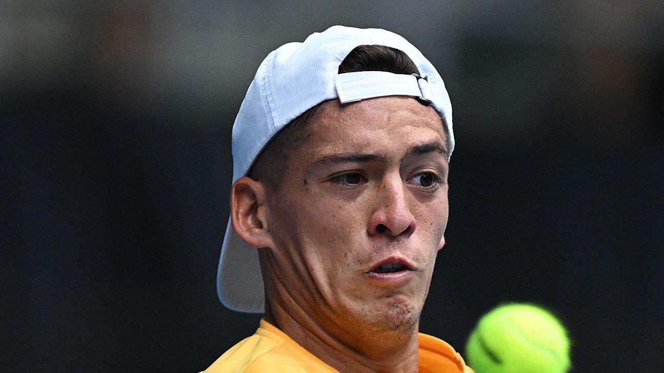 Báez puso la vista en la segunda ronda de Roma - ESPN