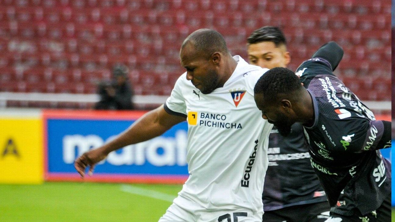 LDU Quito sufrió bastante para superar a Técnico Universitario - ESPN