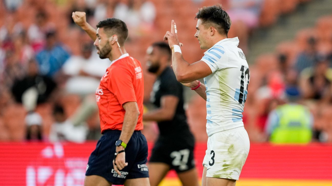 Marcos Moneta y la explicación de sus festejos de try - ESPN