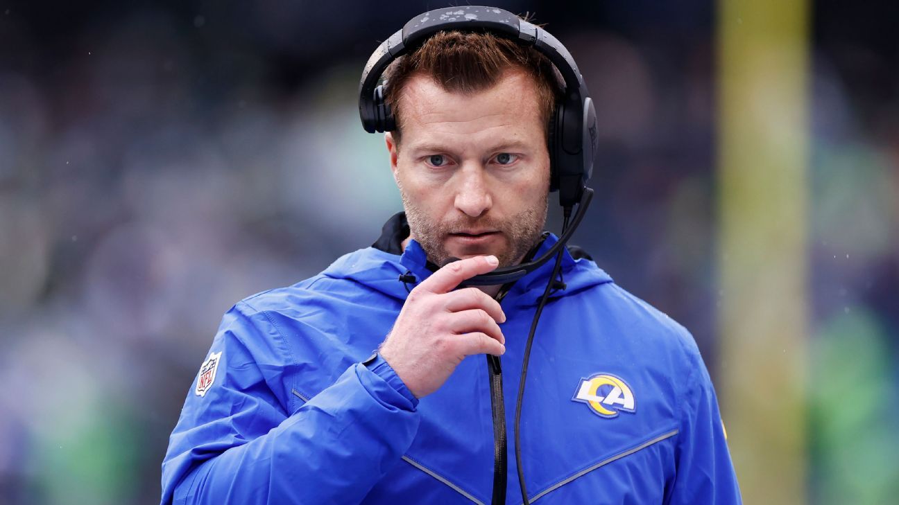 Sean McVay - 'Refreshing' to coach, teach young Rams team - ESPN