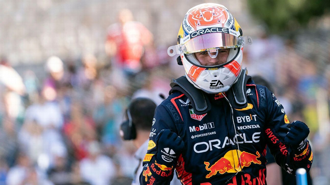 Fórmula 1: Max Verstappen dio clase, no le frenó ni la pared y logró la ...