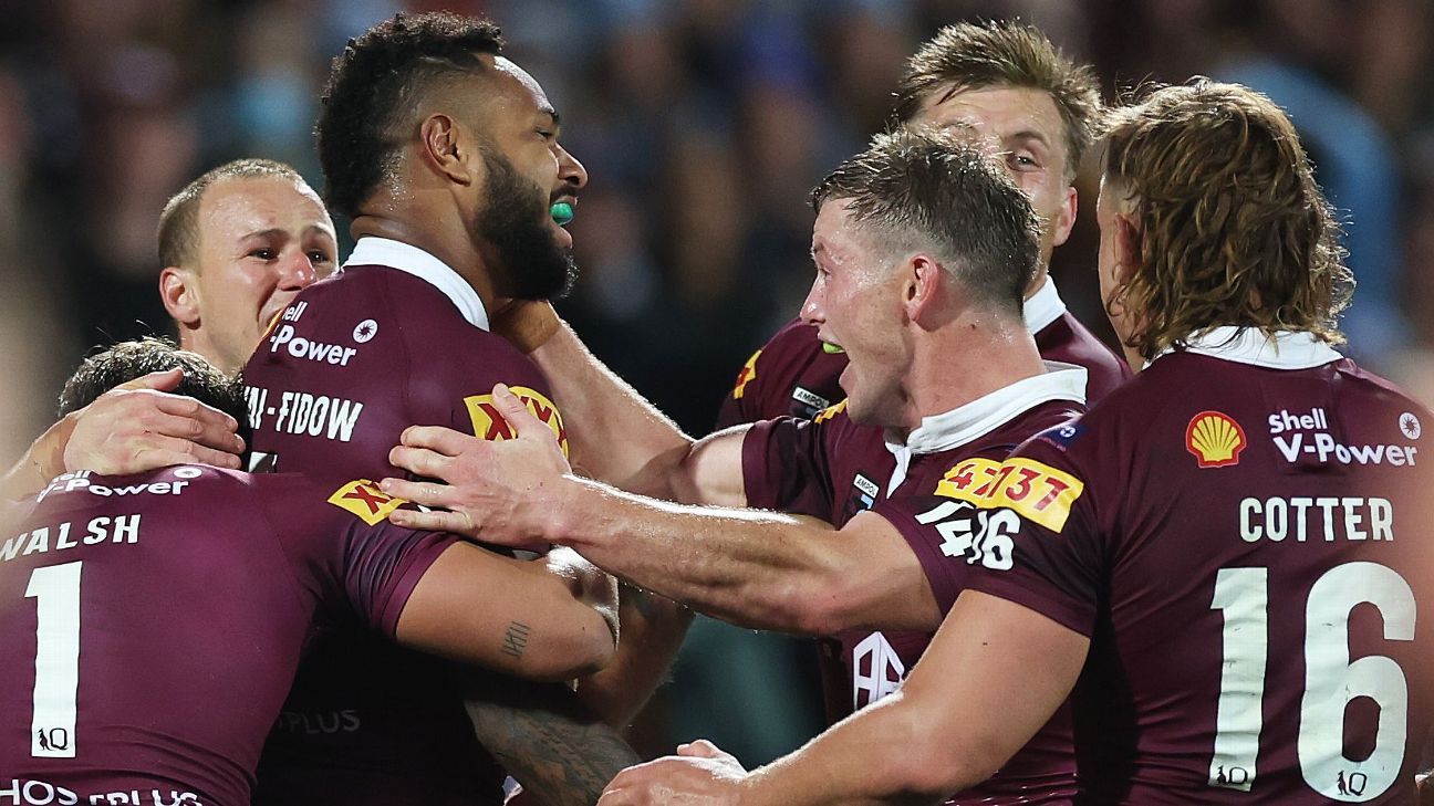 Queensland's 12-man late victory typifies Origin - ESPN