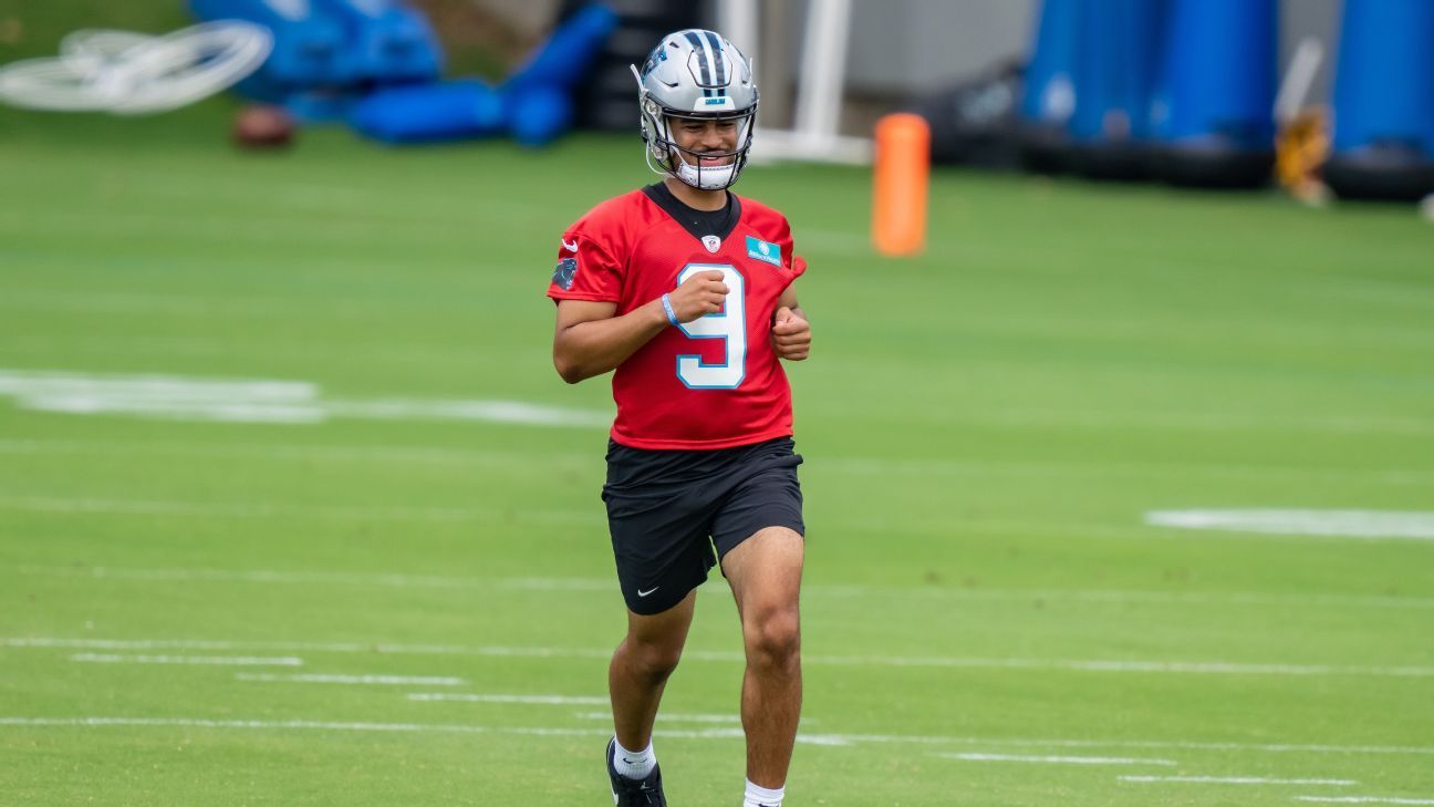 Panthers promueven a Bryce Young a primero en orden de plantilla - ESPN