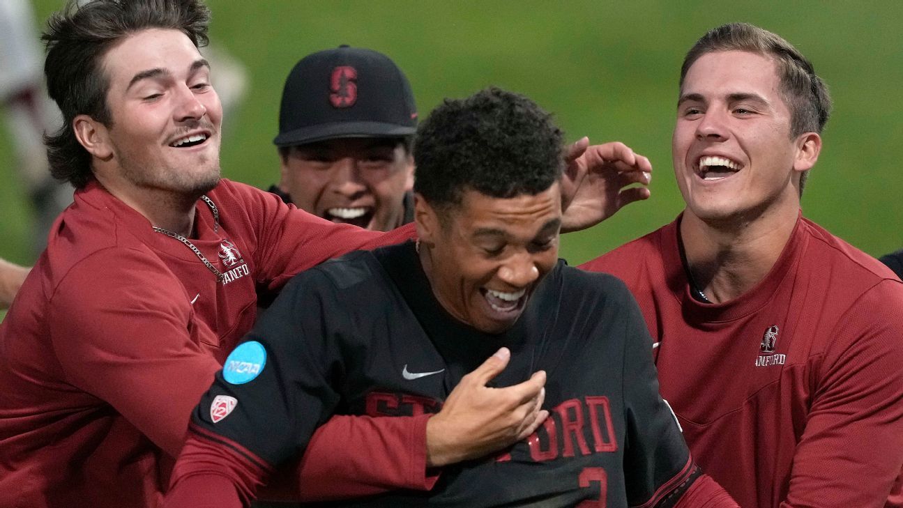 Stanford tops Texas, punches Men's College World Series ticket - ESPN