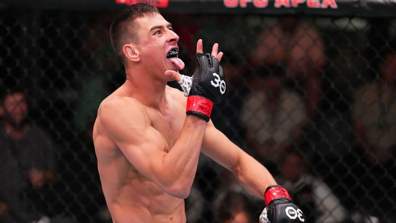 Manuel Torres continúa ascenso en UFC con espectacular nocaut - ESPN
