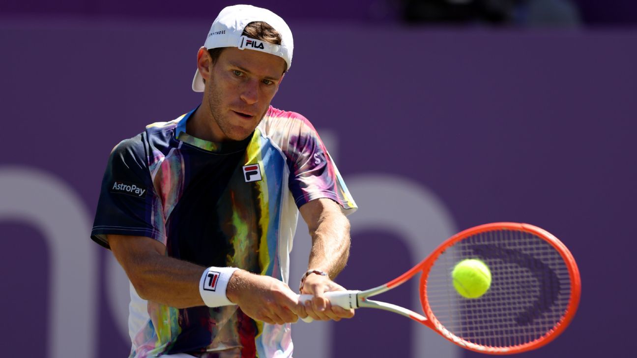Diego Schwartzman esta vez no pudo en The Boodles - ESPN