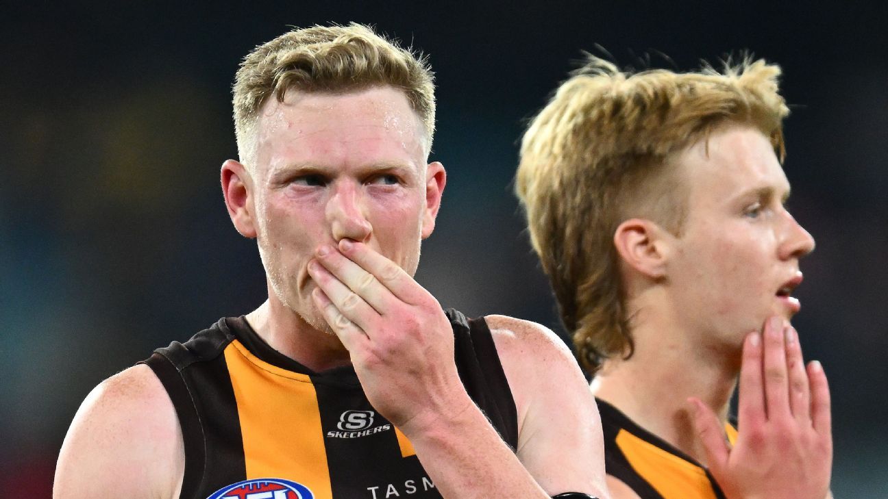 AFL players flopping amid dangerous tackle crackdown says Gold Coast ...