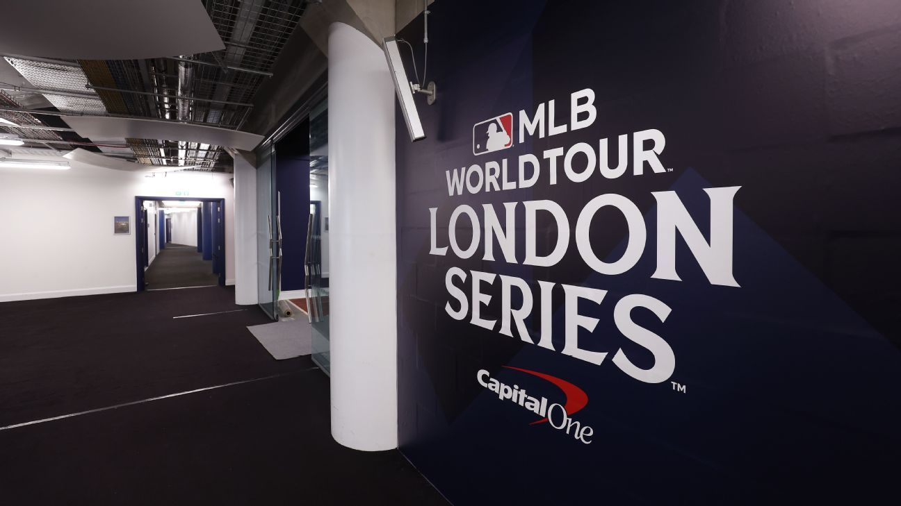 MLB eyes London series as 'jumping-off point' for push into Europe - ESPN