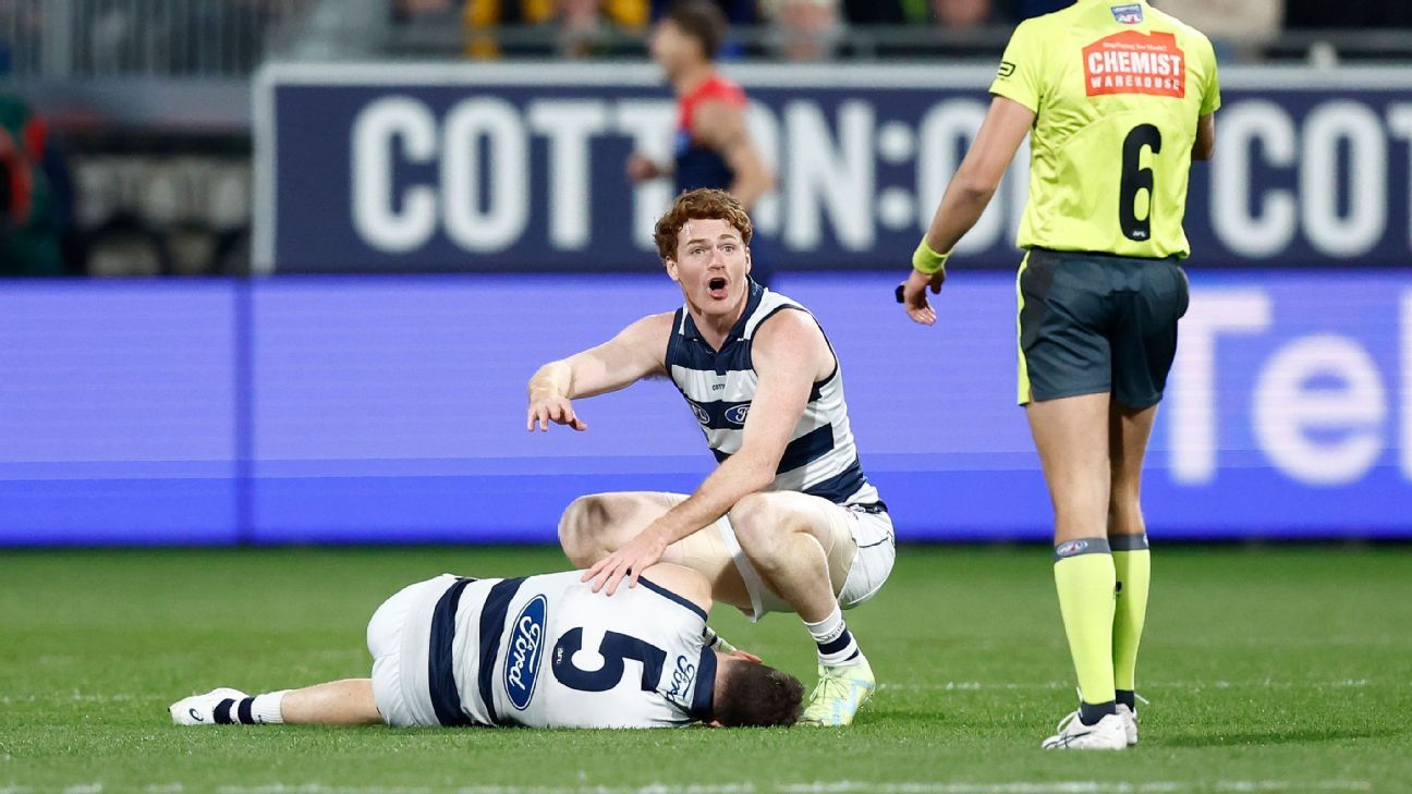 Geelong overcome Cameron injury to revive season - ESPN