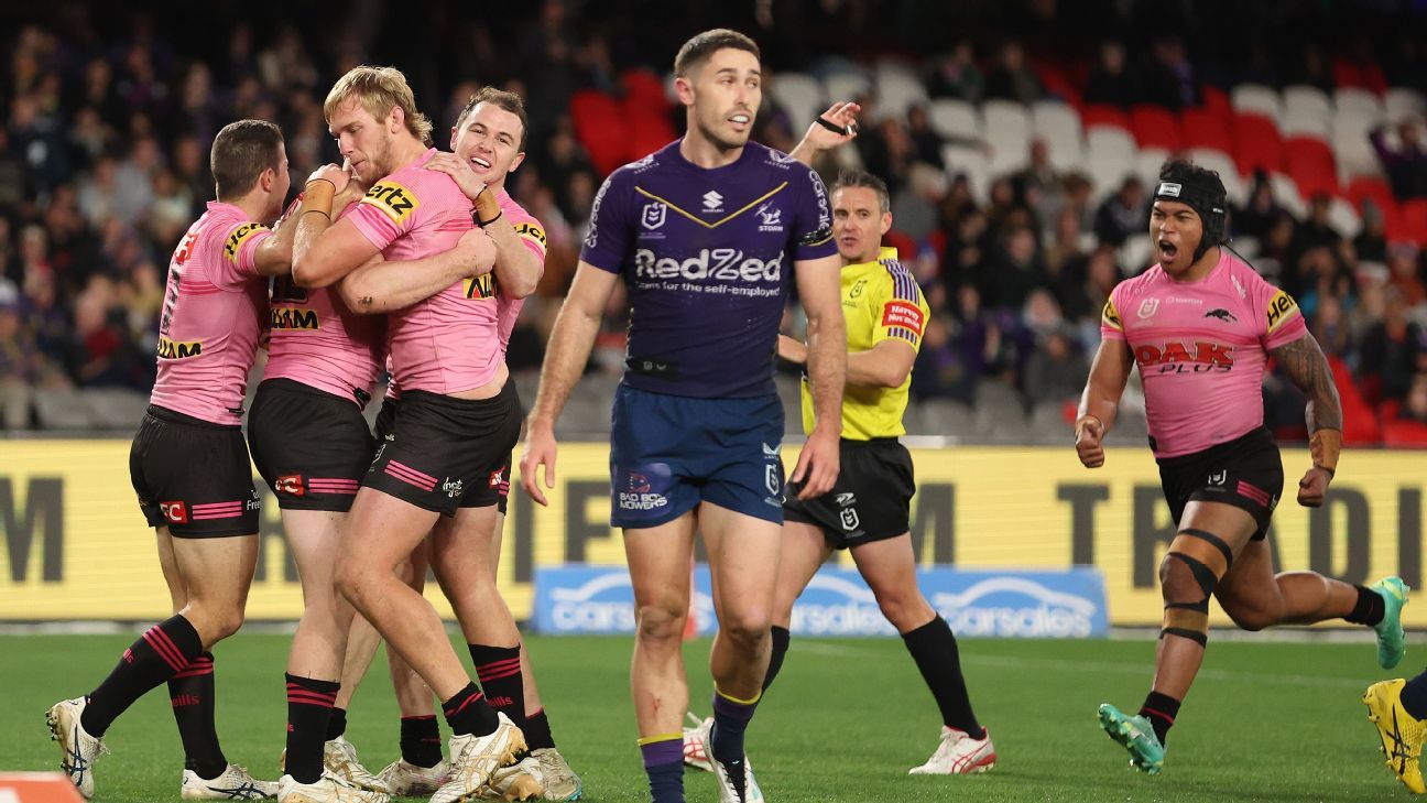 NRL Round 18 Penrith Panthers thump Melbourne Storm to extend ladder ...