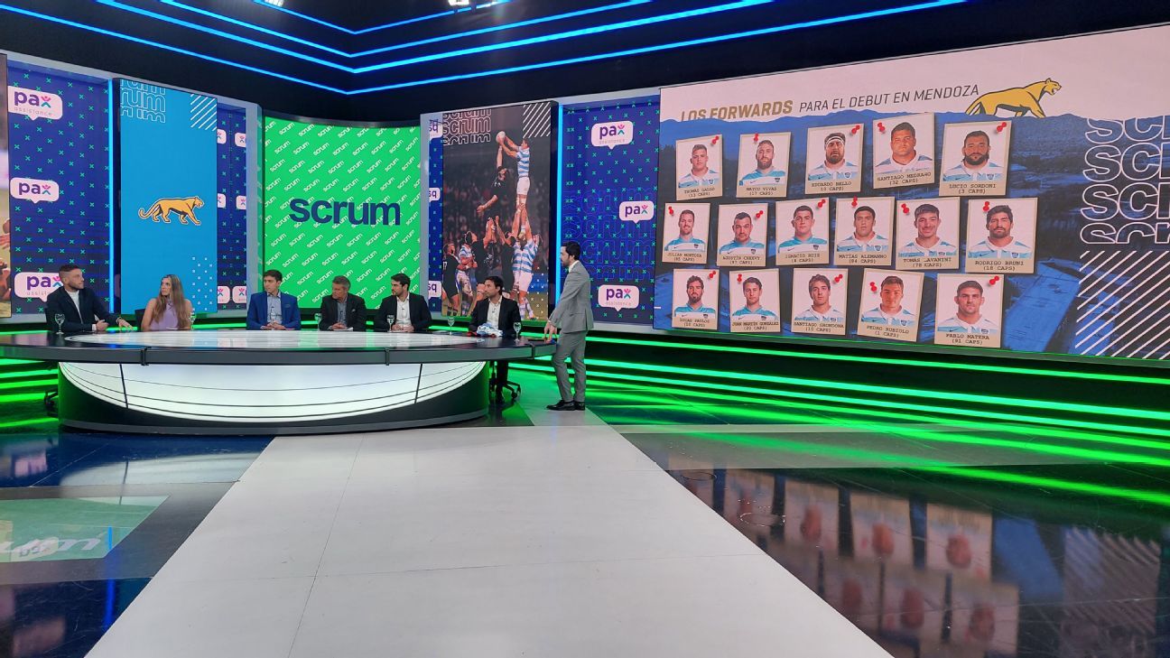 El puesto por puesto entre los forwards de Los Pumas, en Scrum - ESPN