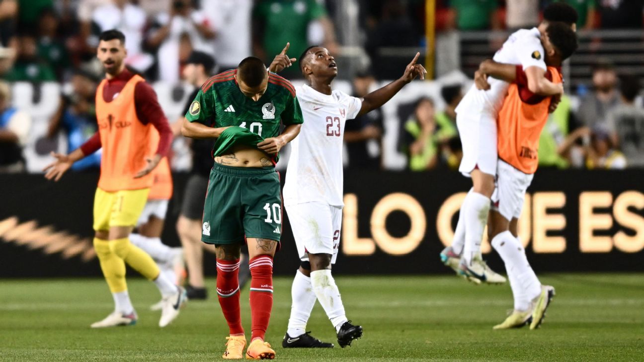 Rotated players fail to impress as Mexico loses to Qatar - ESPN