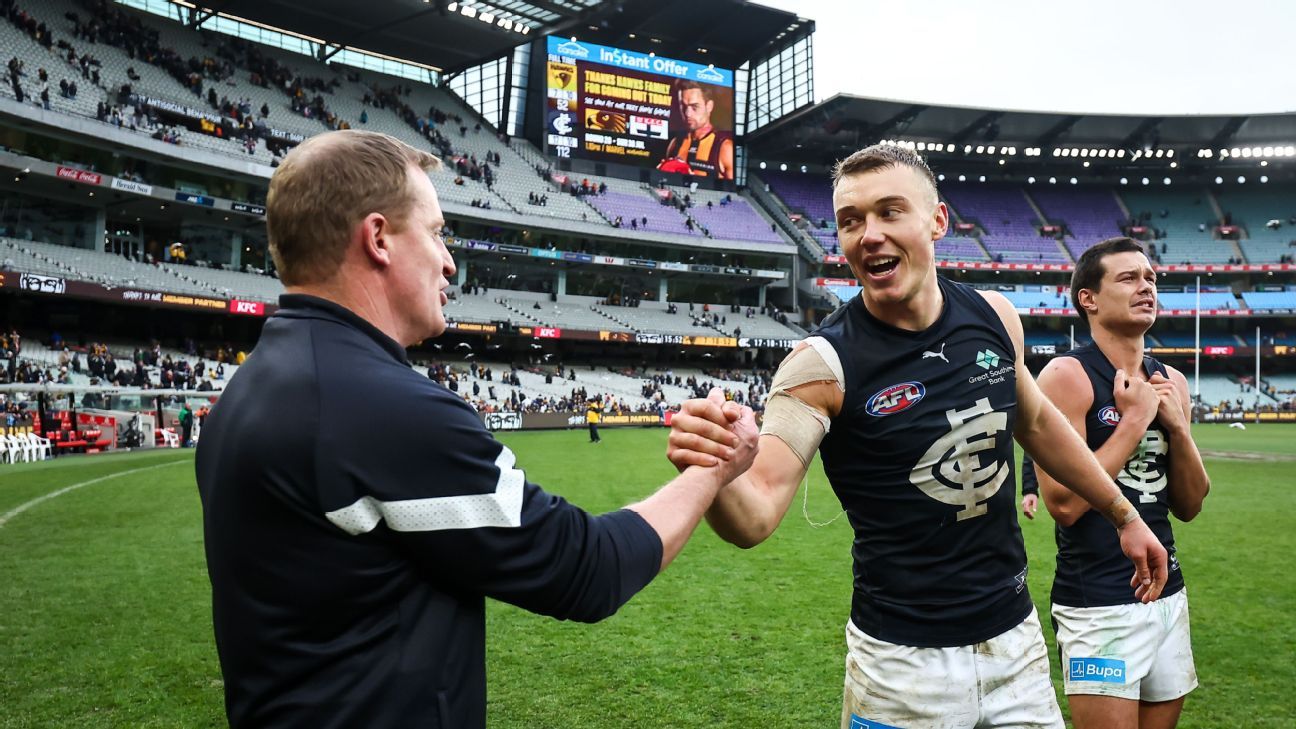 AFL Rohan Connolly Don't underestimate the Carlton Blues aren't out of ...