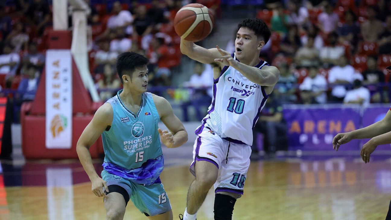 Jolo Mendoza steps up for Converge FiberXers to fuel hope of realizing PBA draft dream - ESPN