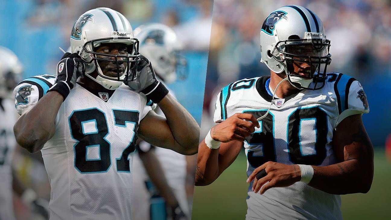 Muhsin Muhammad y Julius Peppers al Salón del Honor de Panthers - ESPN