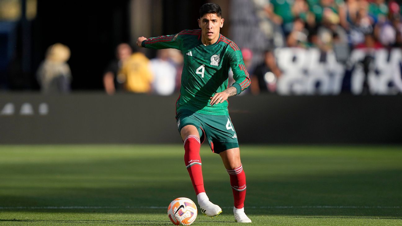 Edson Álvarez, listo para ser considerado para México vs. Panamá - ESPN