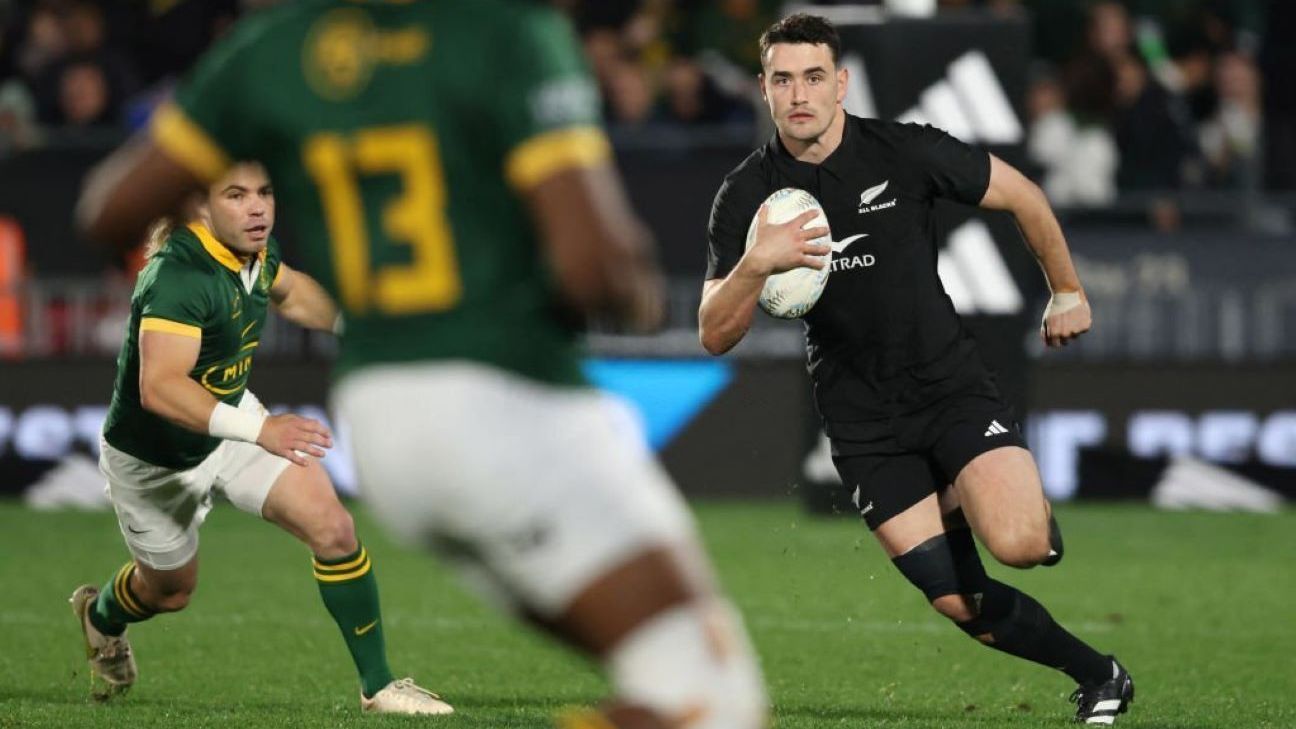 Lo mejor del triunfo de los All Blacks ante Sudáfrica - ESPN
