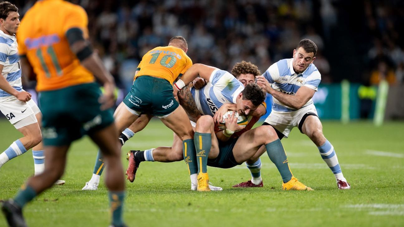 Rodrigo Isgró realizó su debut con la camiseta de Los Pumas - ESPN