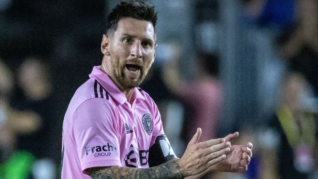 A estreia de Messi pelo Inter Miami: veja o que o craque fez minuto a minuto, da entrada ao ...